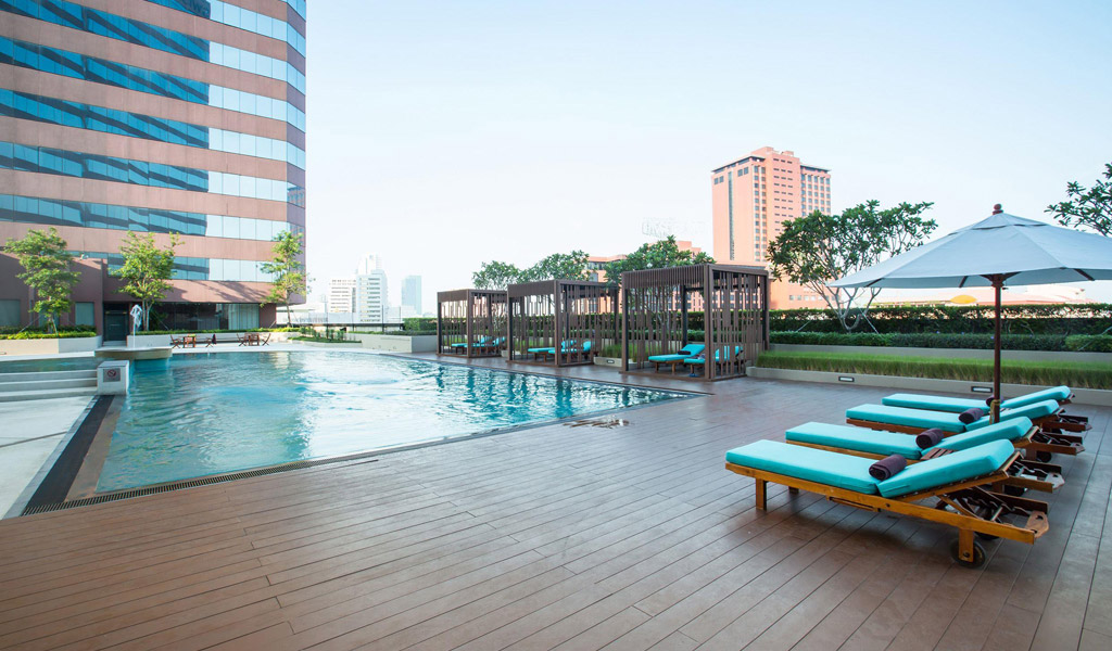 Fitnesscenter und Pool - Swissôtel Bangkok Ratchada - Swissôtel Hotels ...